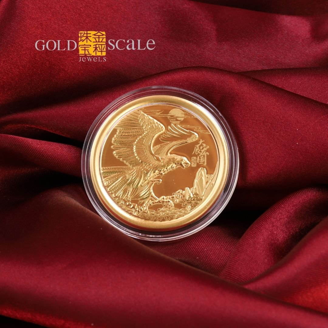 999 Gold 大展宏图 Prosperity Red Packet Coin Design B – Goldscale